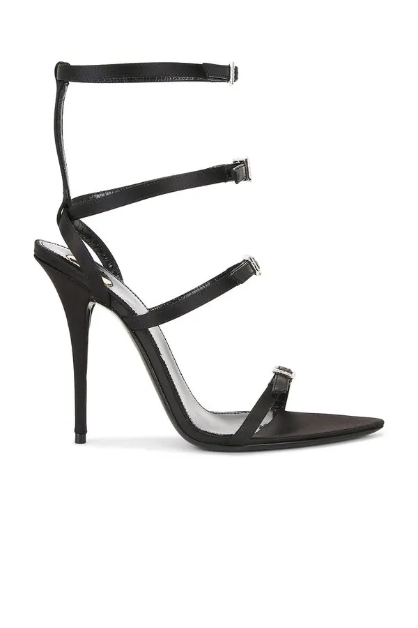 Saint Laurent Gippy Heeled Sandal
