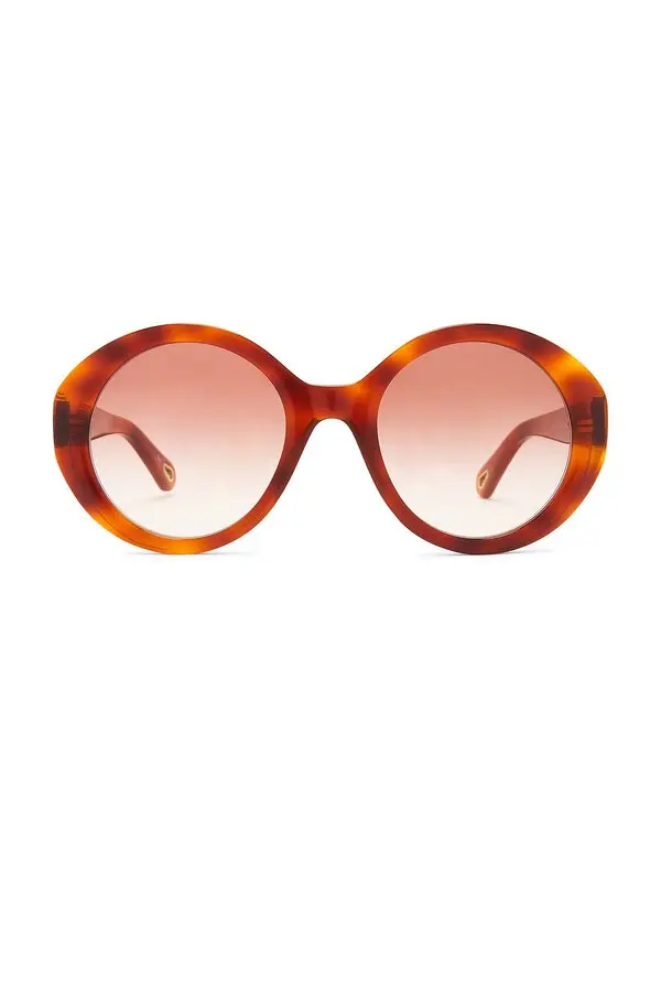 Chloé Marcie Sunglasses - Havana & Brown