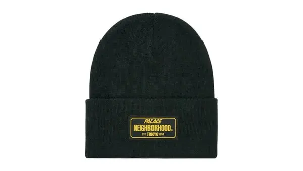 PALACE X Neighborhood Beanie - Black