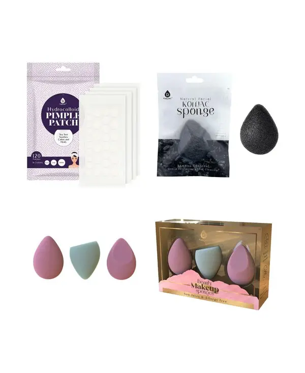 PURSONIC Beauty Essentials Bundle - Purple