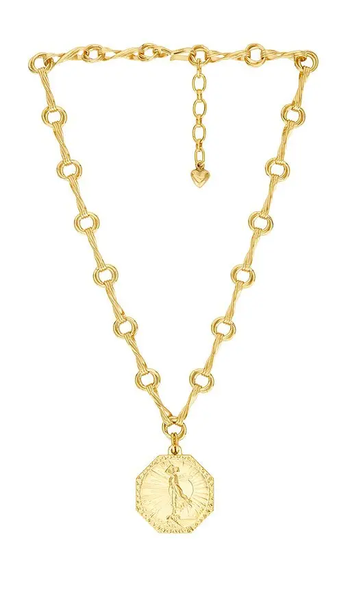 Brinker & Eliza Coraline Pendant Necklace - Gold