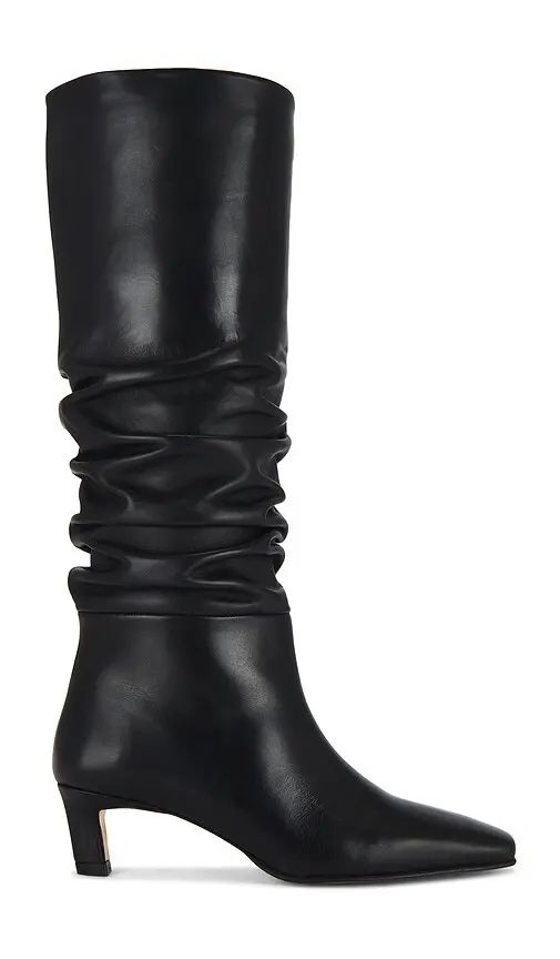 ALOHAS Kalila Ruched Leather Boot