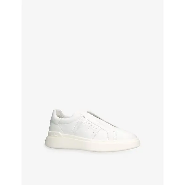 Hogan Fascia Leather Trainers - White