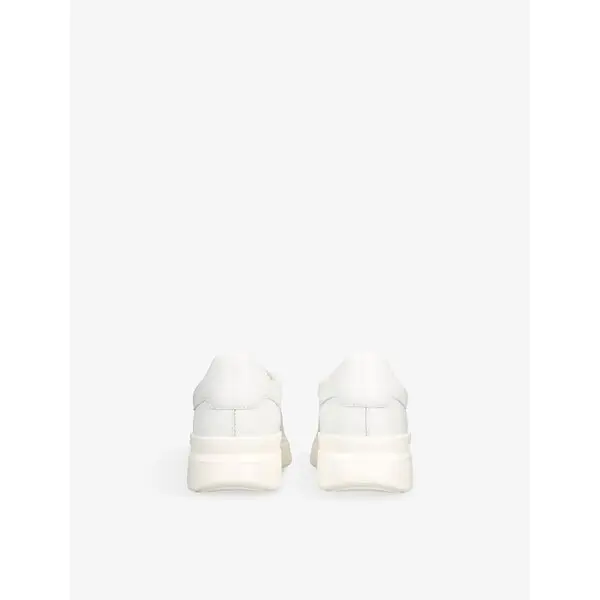 Hogan Fascia Leather Trainers - White