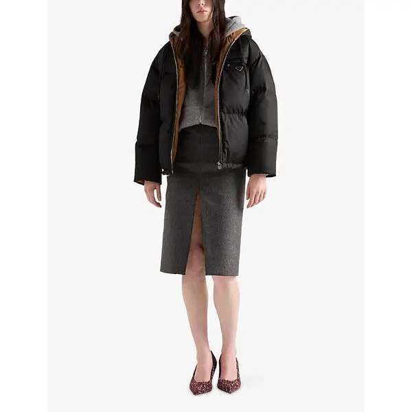 Prada Re-nylon Padded Shell-down Jacket