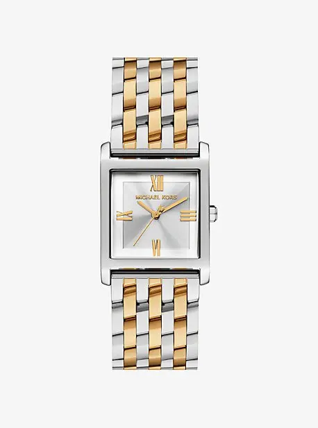 Michael Kors Petite Georgie Two-tone Watch - Silver