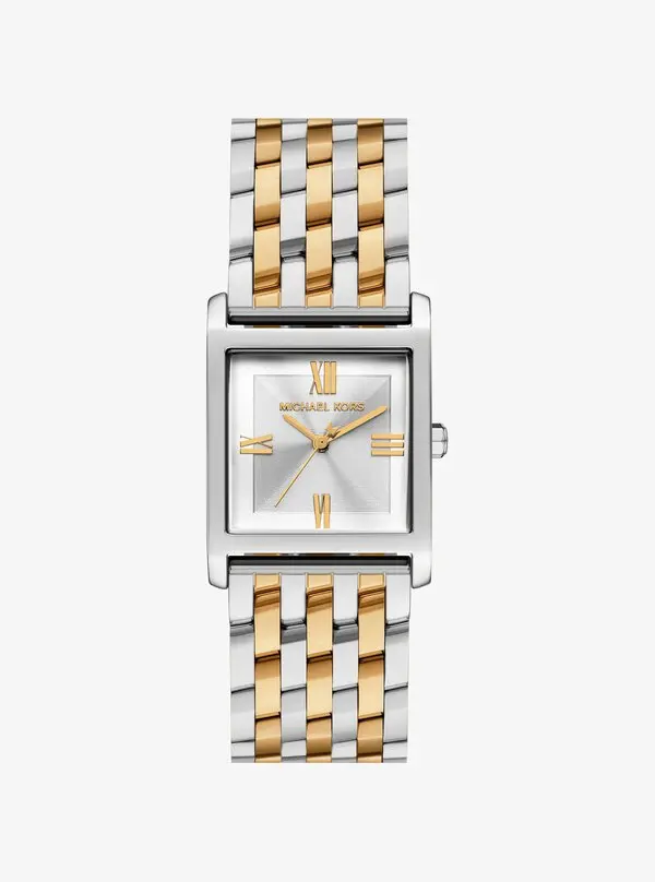 Michael Kors Petite Georgie Two-tone Watch - Silver