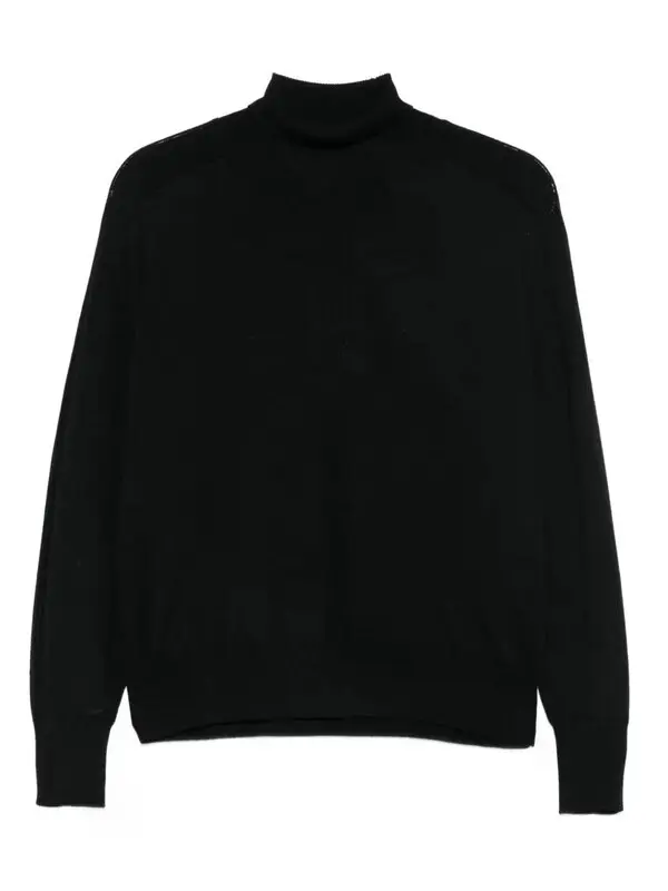 Soeur Turtleneck Merino Wool Sweater