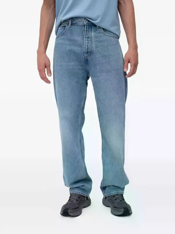 Hugo Light-wash Straight Leg Jeans