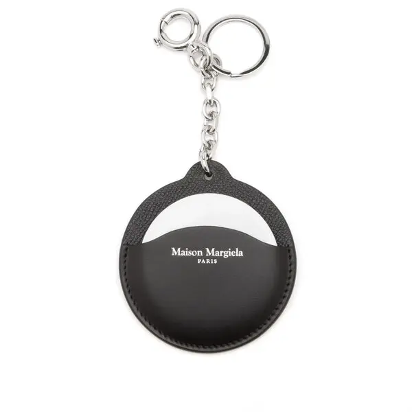 MAISON MARGIELA Circle Keyring - Black