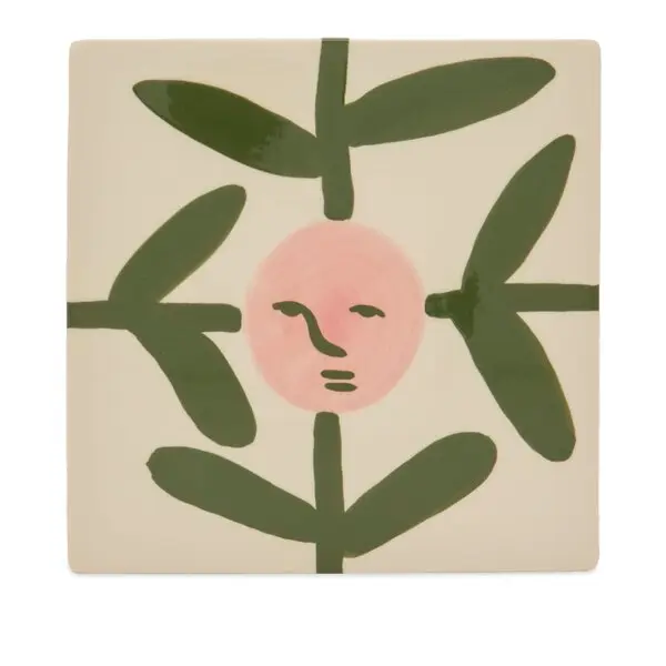 HAY X Emma Kohlmann La Pittura Trivet - Blush Face Vine