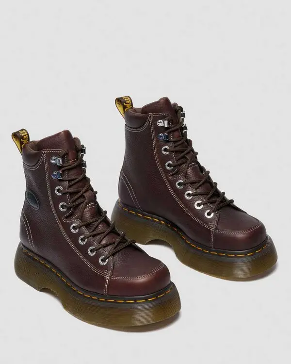 Dr. Martens Buzz 8-eye Boots - Brown