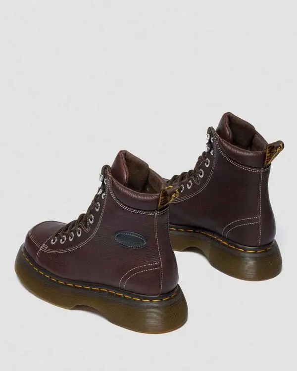 Dr. Martens Buzz 8-eye Boots - Brown