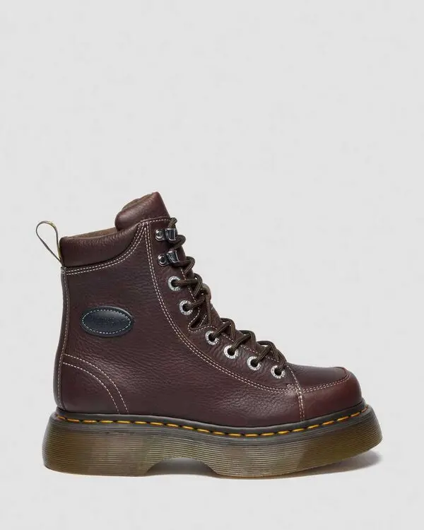 Dr. Martens Buzz 8-eye Boots - Brown