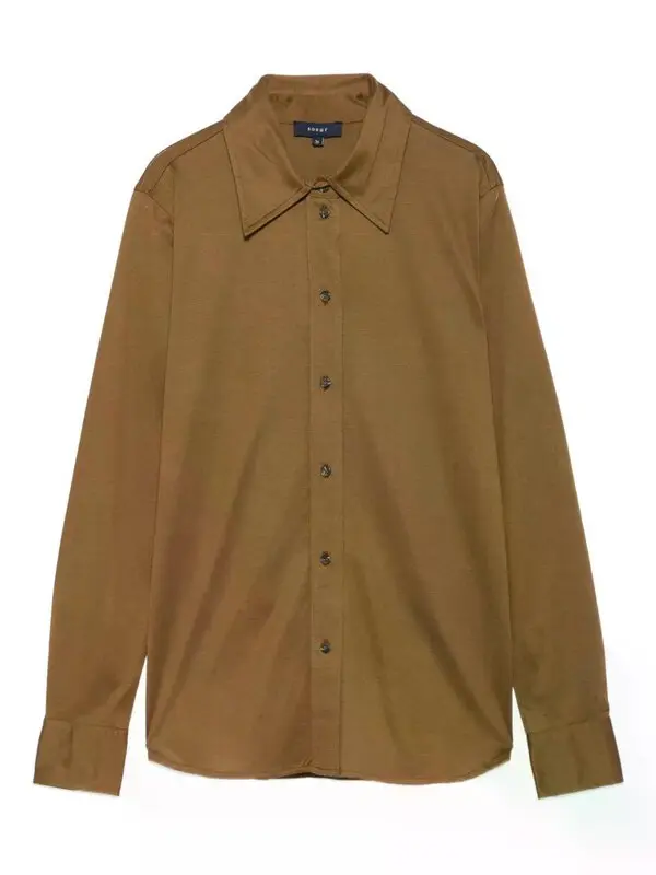 Soeur Organic Cotton Button-down Shirt
