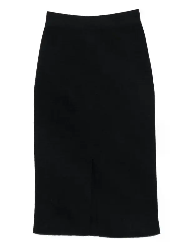Soeur Pencil Wool Skirt