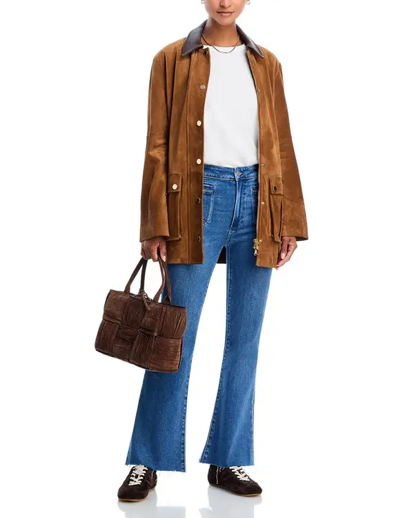 Paige Marlow Skimmer High-rise Flare Jeans - Florea
