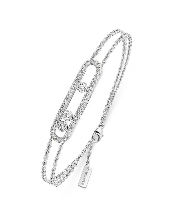 Messika Diamond And 18k Bracelet - White Gold
