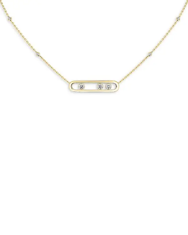 Messika 18k Diamond Move Necklace - Gold