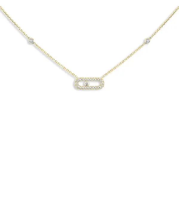 Messika Diamond And Necklace - Yellow Gold