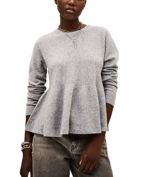 Ba&sh Salama Sweater - Heather Grey