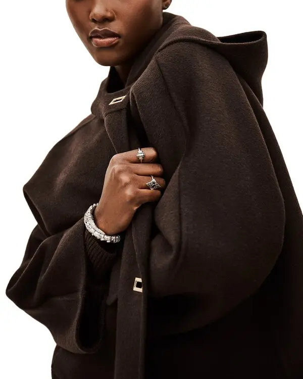 Ba&sh Kove Coat - Chocolate
