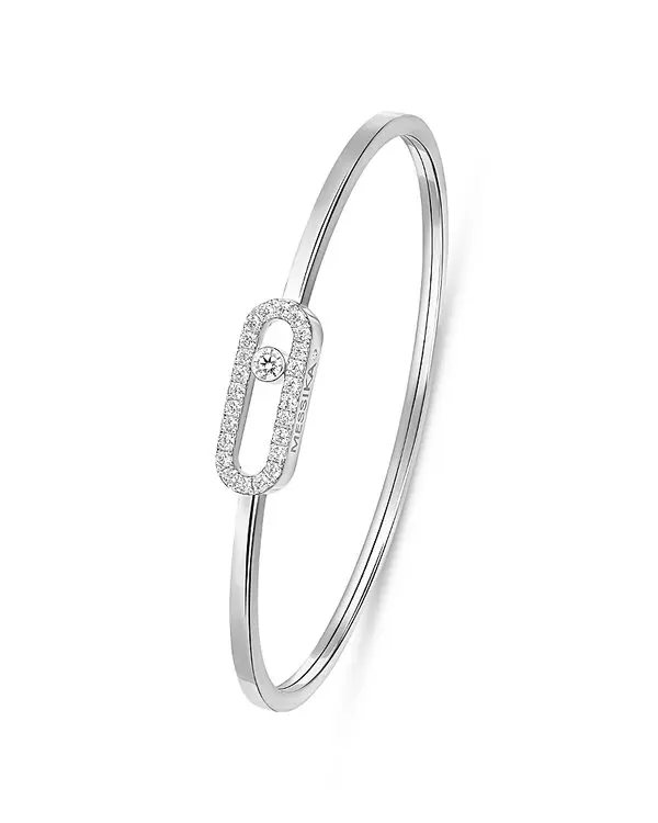 Messika Diamond And 18k Bracelet - White Gold