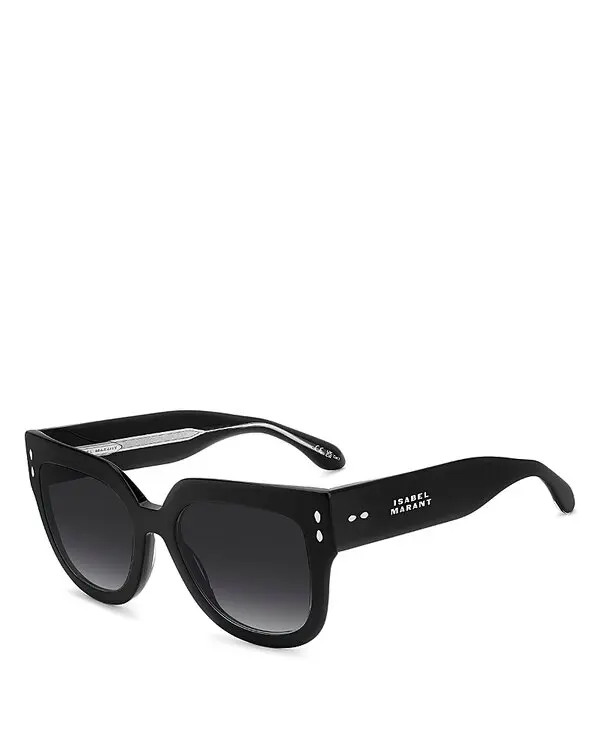 Isabel Marant Square Frame Sunglasses, 53mm - Black