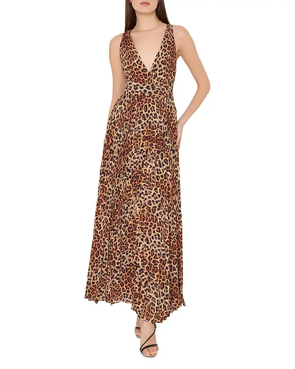MILLY Oria Leopard Dress