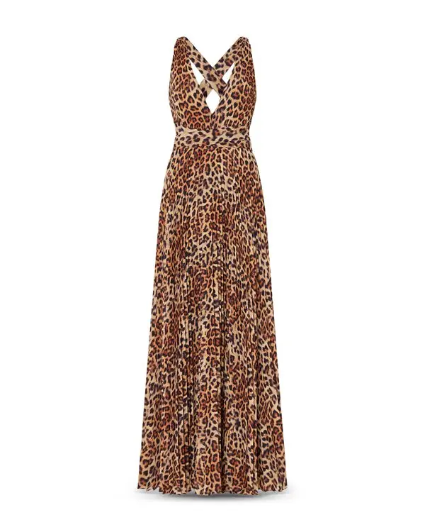 MILLY Oria Leopard Dress