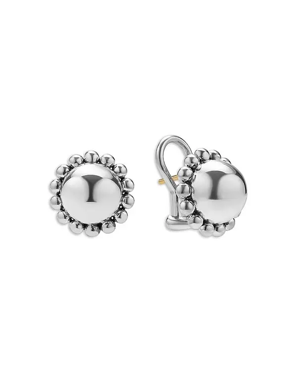 Lagos Sterling Caviar Bubbly Stud Earrings - Silver