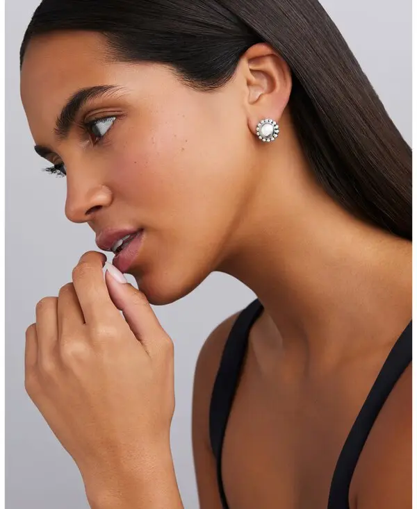 Lagos Sterling Caviar Bubbly Stud Earrings