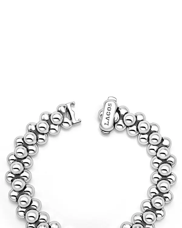 Lagos Sterling Caviar Bubbly Bead Cluster Bracelet