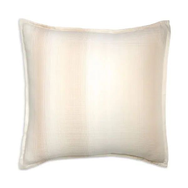 SFERRA Perugia Striped Sateen Euro Sham Exclusive - Ivory