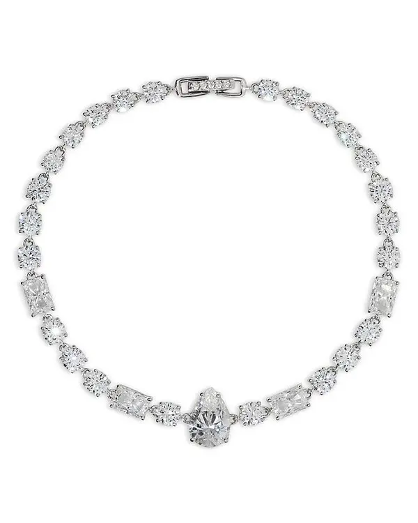 Nadri Everleigh Cubic Zirconia Flex Bracelet - Silver