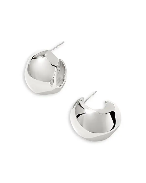 Kendra Scott Kaitlin Hoop Earrings - Silver