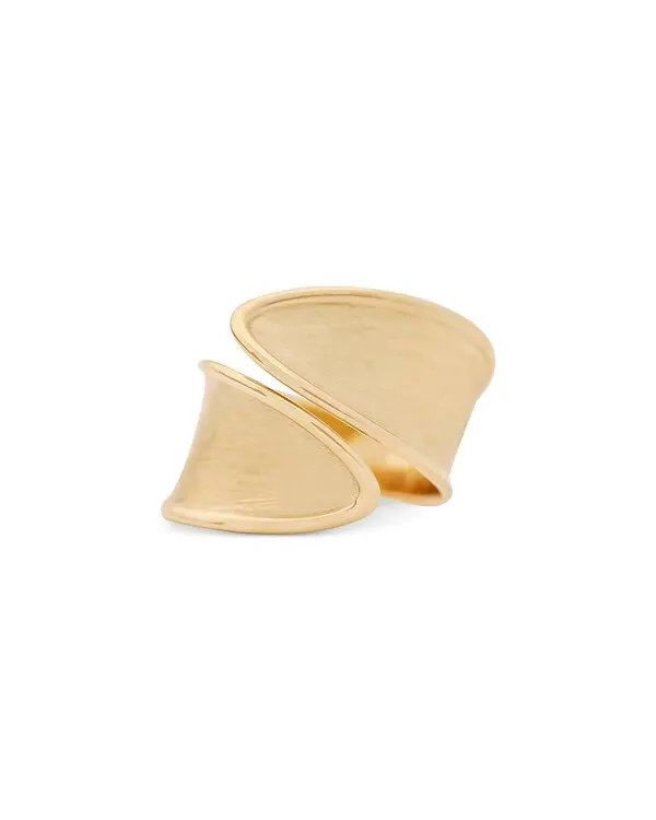 Marco Bicego 18k Yellow Lunaria Twist Wrap Ring - Gold