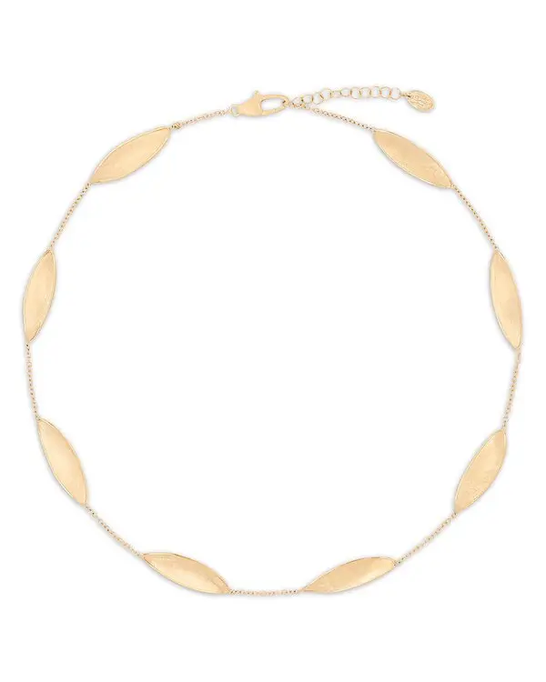 Marco Bicego 18k Yellow Lunaria Twist Necklace - Gold