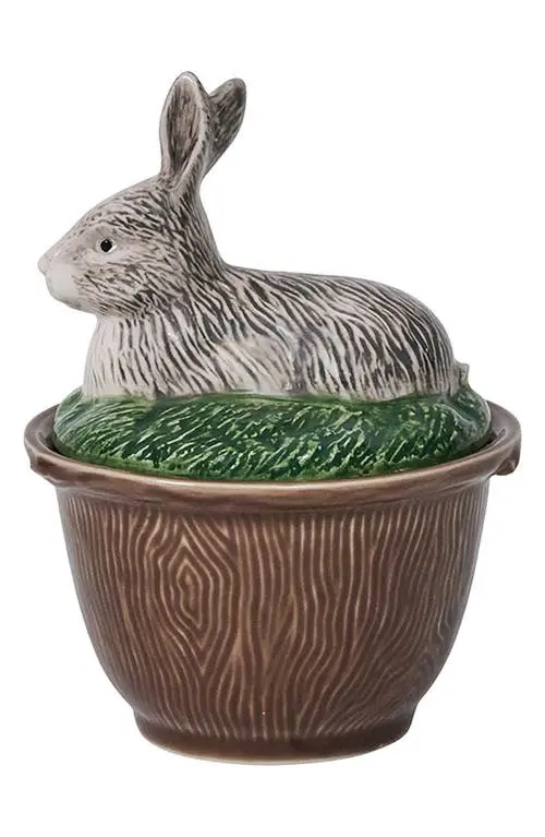 JULISKA Forest Walk Rabbit Covered Bowl - Multi
