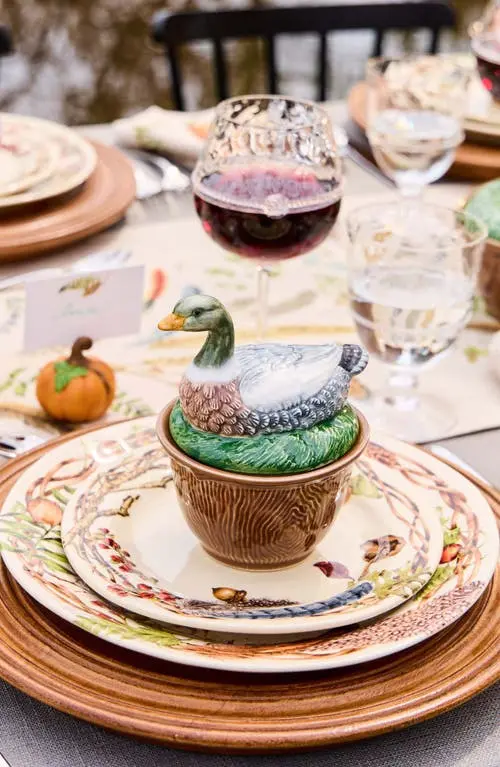 JULISKA Forest Walk Duck Covered Bowl