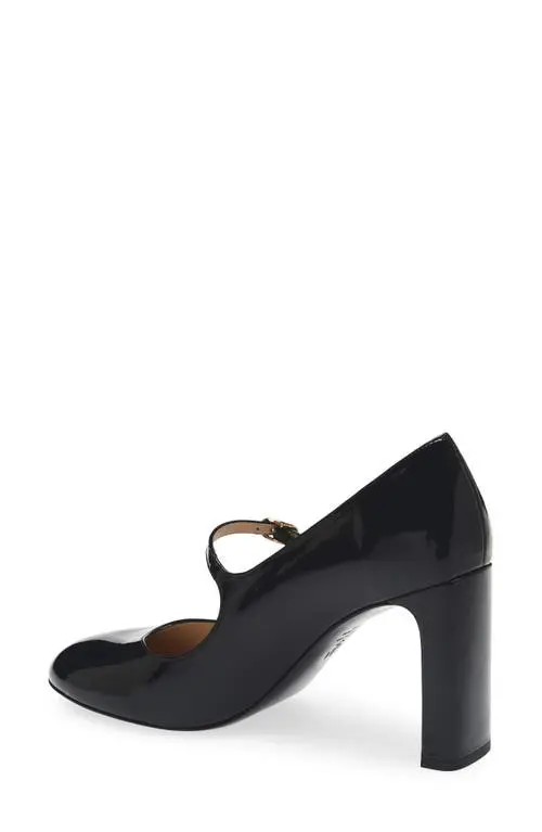 STUART WEITZMAN Babette Mary Jane 85 Pump - Black