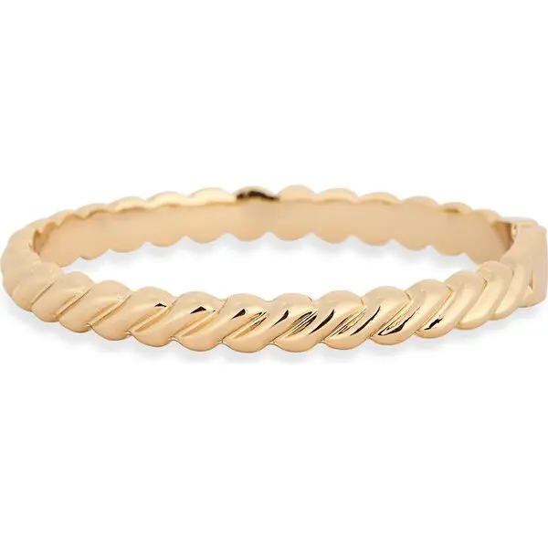 Ettika Twisted Stacking Bangle - Gold