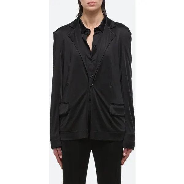 Helmut Lang Fluid Liquid Classic Blazer