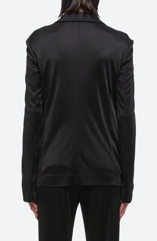 Helmut Lang Fluid Liquid Classic Blazer