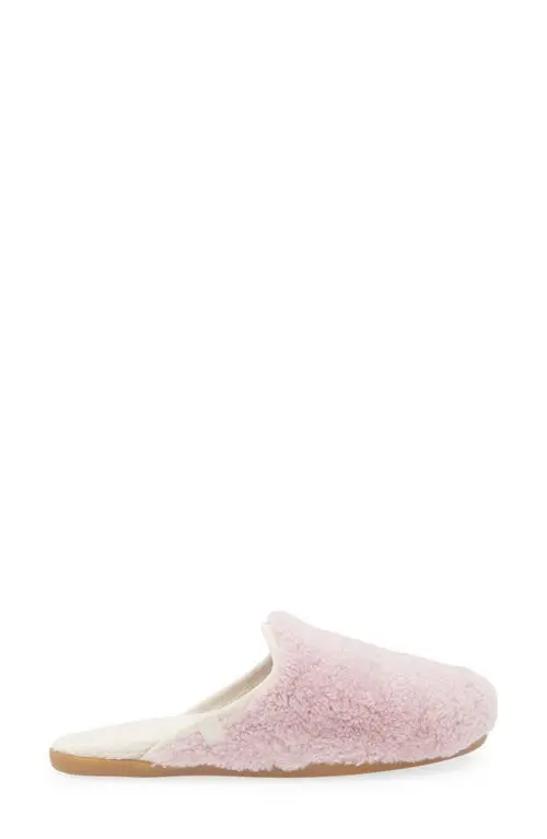 Olukai Hale Slip-on Genuine Shearling Mule - Dusty Pink/tapa