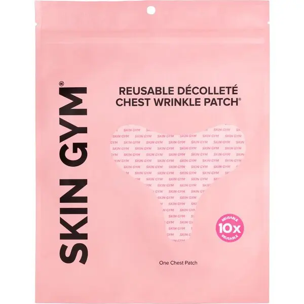 SKIN GYM Reusable Décolletage Chest Wrinkle Patch - Pink