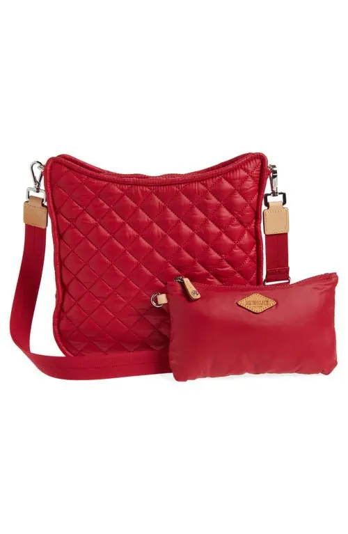 Mz Wallace Quilted Nylon Box Crossbody Bag