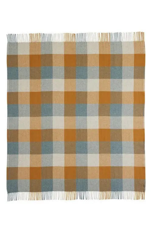 Pendleton Washable Wool Throw Blanket - Shale/copper