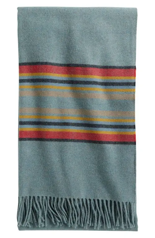 Pendleton 5th Avenue Throw Blanket - Green Heather
