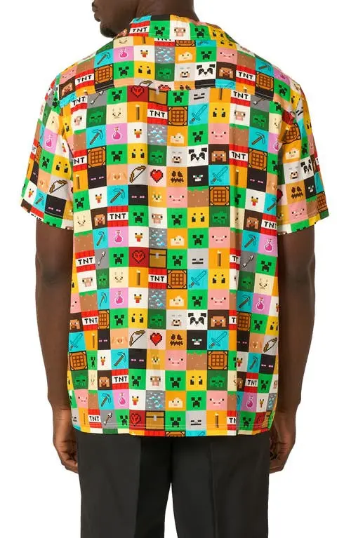 Opposuits Digital Check Camp Shirt